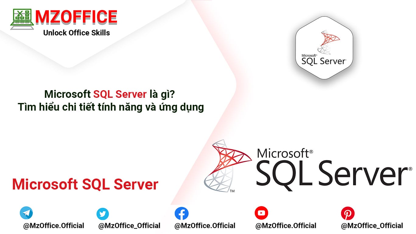 Microsoft SQL Server là gì? Tìm hiểu tính năng và ứng dụng của Microsoft SQL Server - MZOFFICE